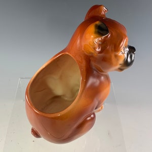 Lefton Boxer Puppy Planter - Etsy