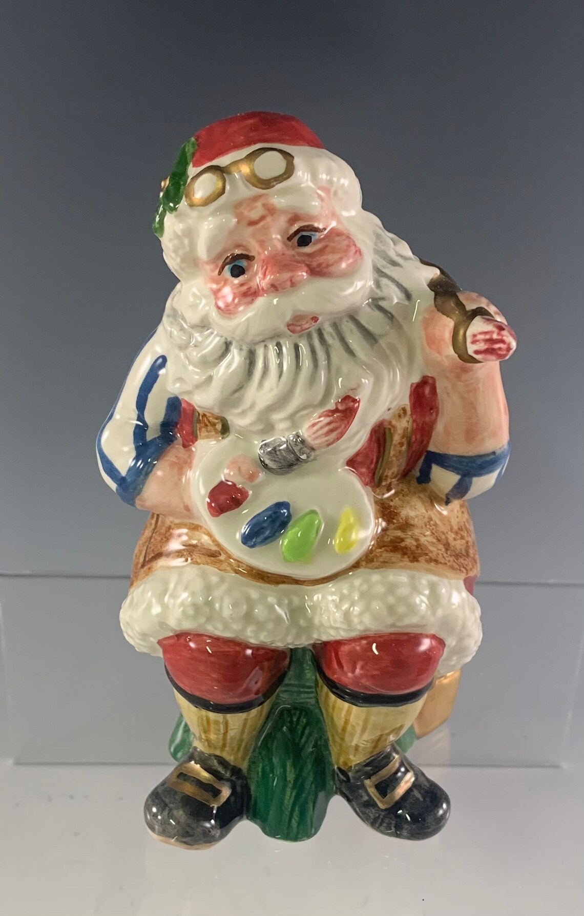 Fitz & Floyd Santa’s Magic Workshop Salt and Pepper Shakers - Etsy