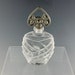 Cristal VCA Perfume Bottle With Double Flower Pewter Stopper Made in ...