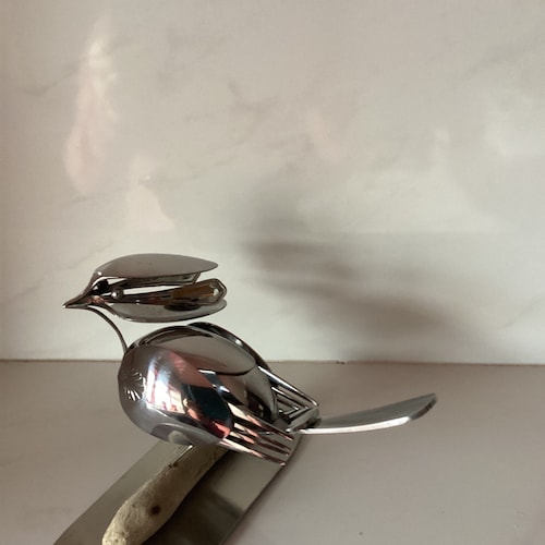 Silverware Bird - Etsy