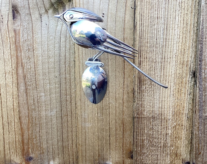 Silverware Bird, Cutlery Bird, Silverware Art, Spoon Art, Metal Bird ...