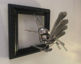Silverware Bird - Etsy