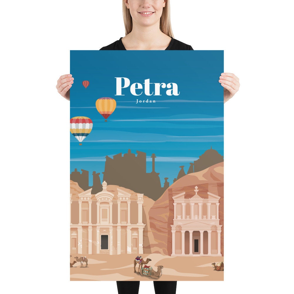 Petra Print Petra Wall Art Petra Poster Jordan Wall Art | Etsy