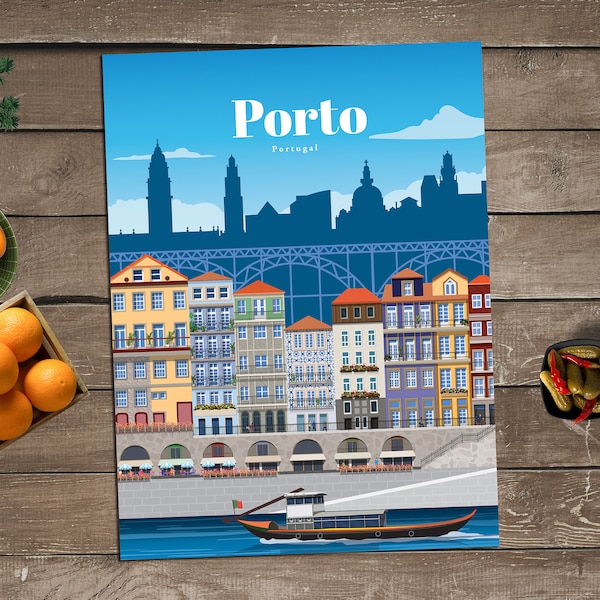 Porto Print - Etsy