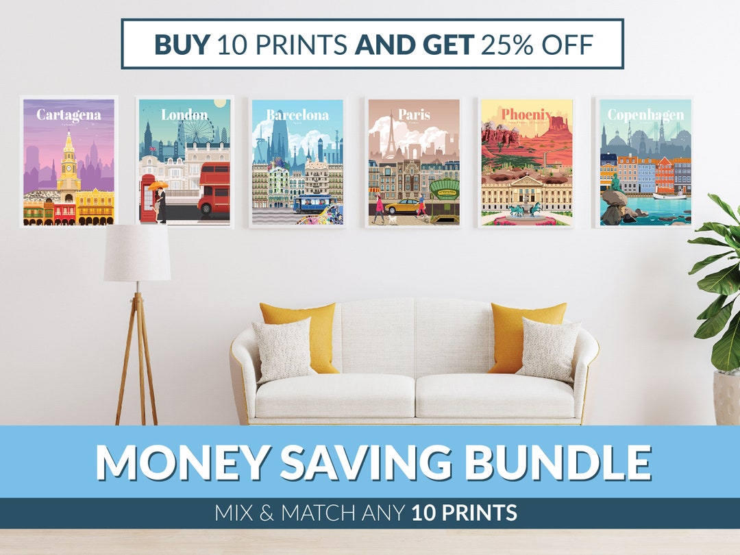 Money Saving Print Set - Any 10 Prints of Your Choice, Choose Your Size ...