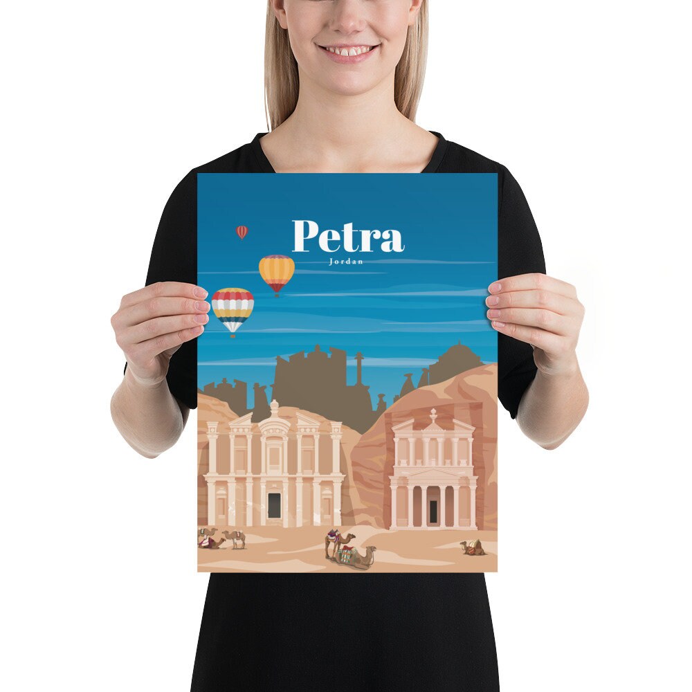 Petra Print Petra Wall Art Petra Poster Jordan Wall Art | Etsy