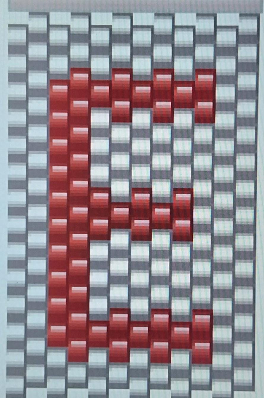 Beading Patterns for Alphabet Individual Upper Case Letters Peyote ...