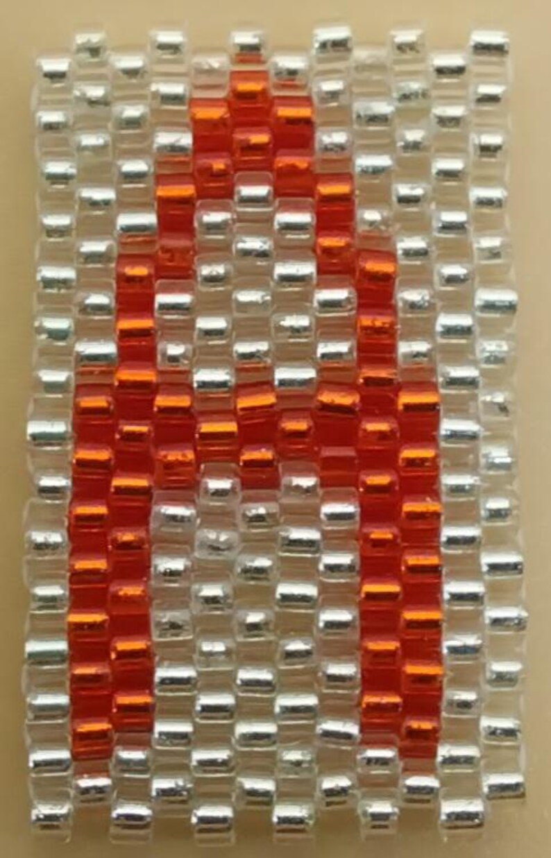 Beading Patterns for Alphabet Individual Upper Case Letters Peyote ...