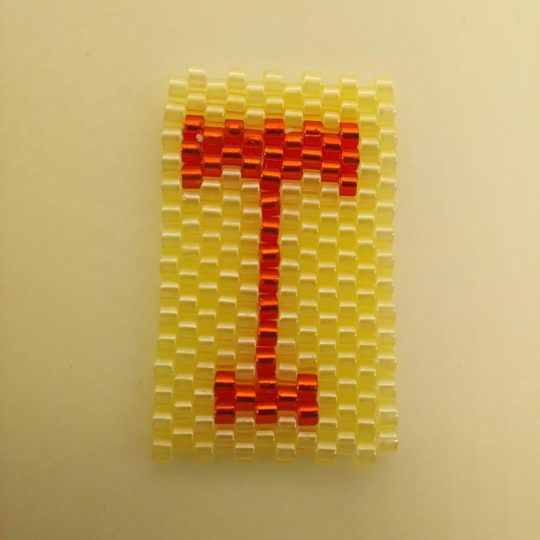 Beading Patterns for Alphabet Individual Upper Case Letters Peyote ...