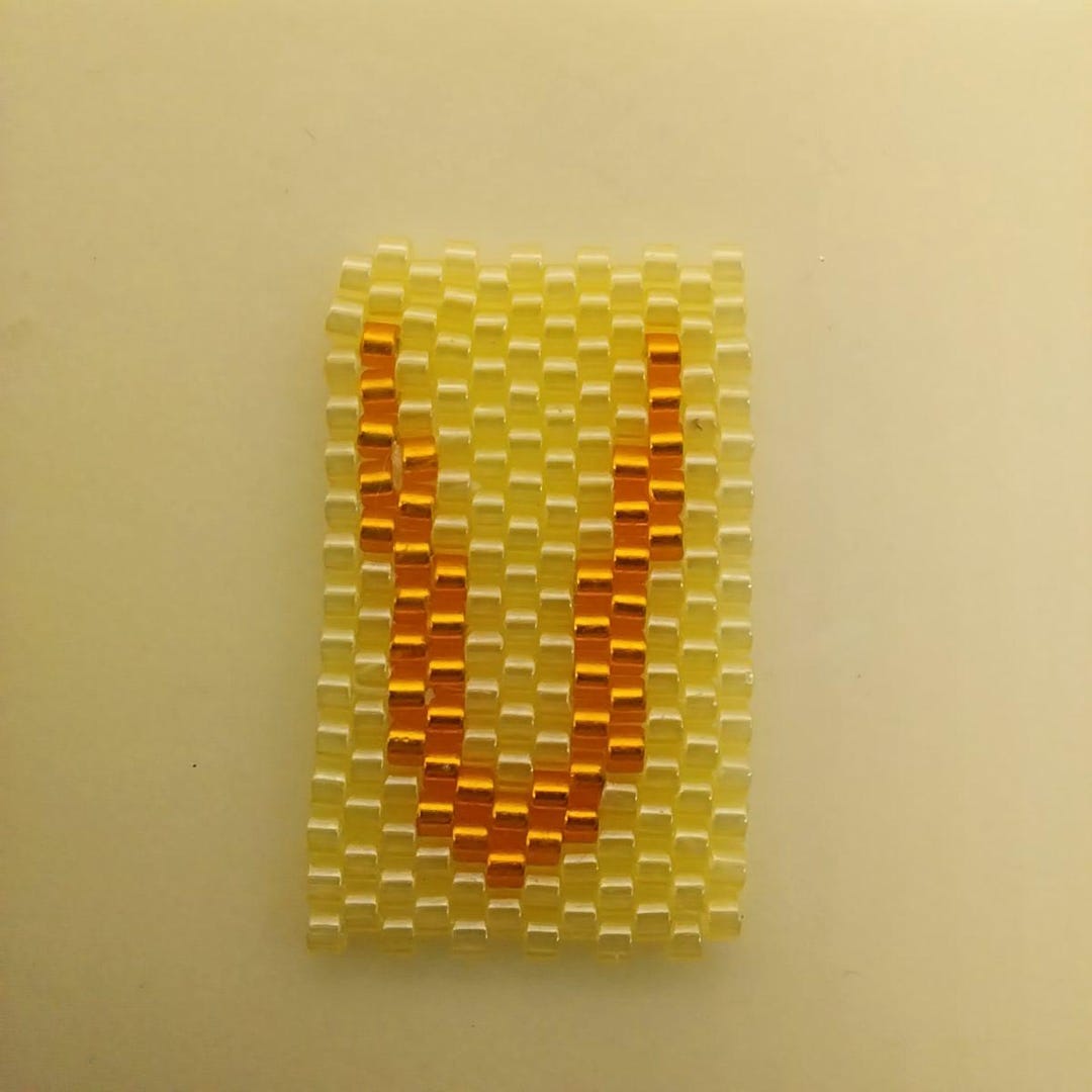 Beading Patterns for Alphabet Individual Upper Case Letters Peyote ...