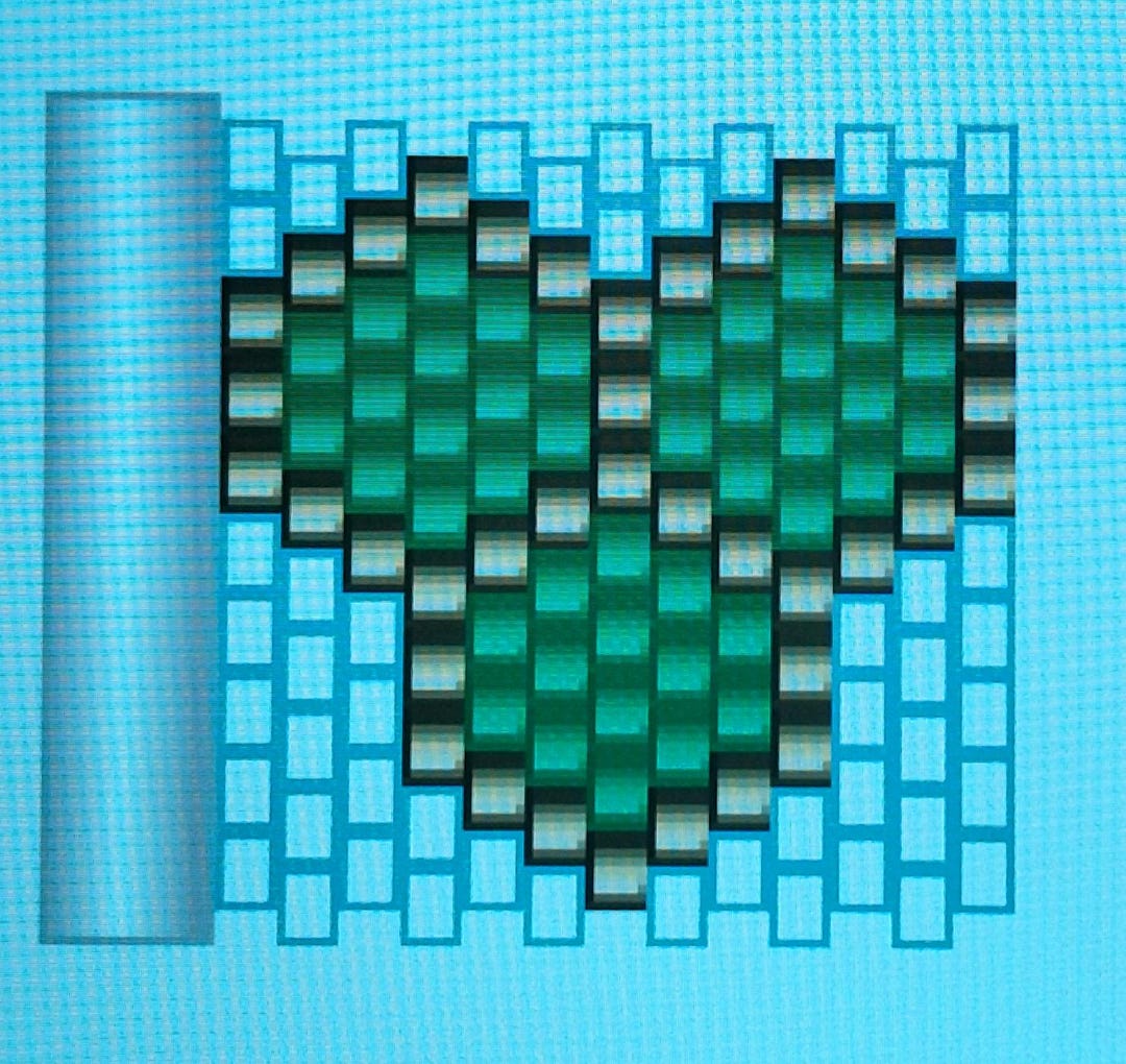 Clover Pendant Brick Stitch Pattern for Immediate Download - Etsy