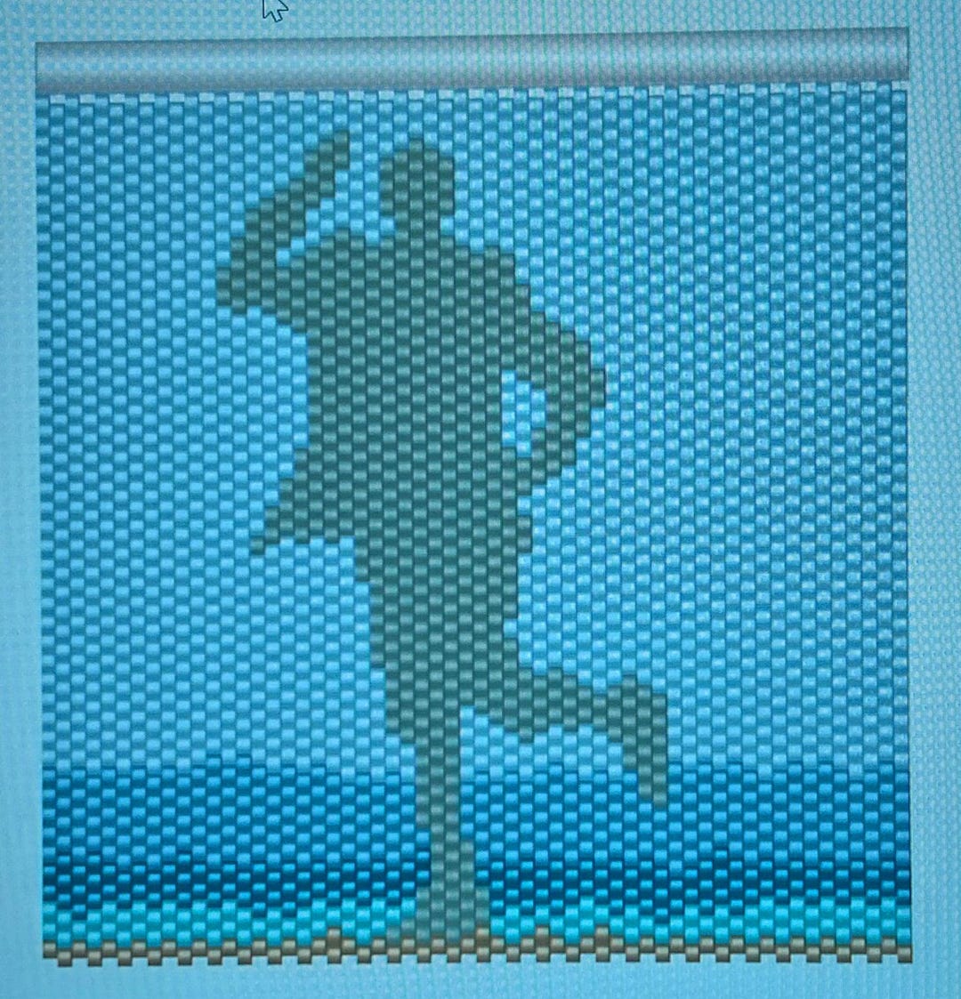 Eric Morecambe Statue Peyote Stitch Pattern - UK Summer Coaster Insert ...
