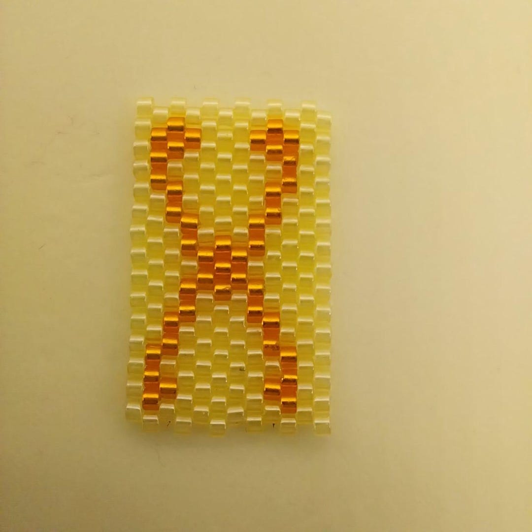 Beading Patterns for Alphabet Individual Upper Case Letters Peyote ...