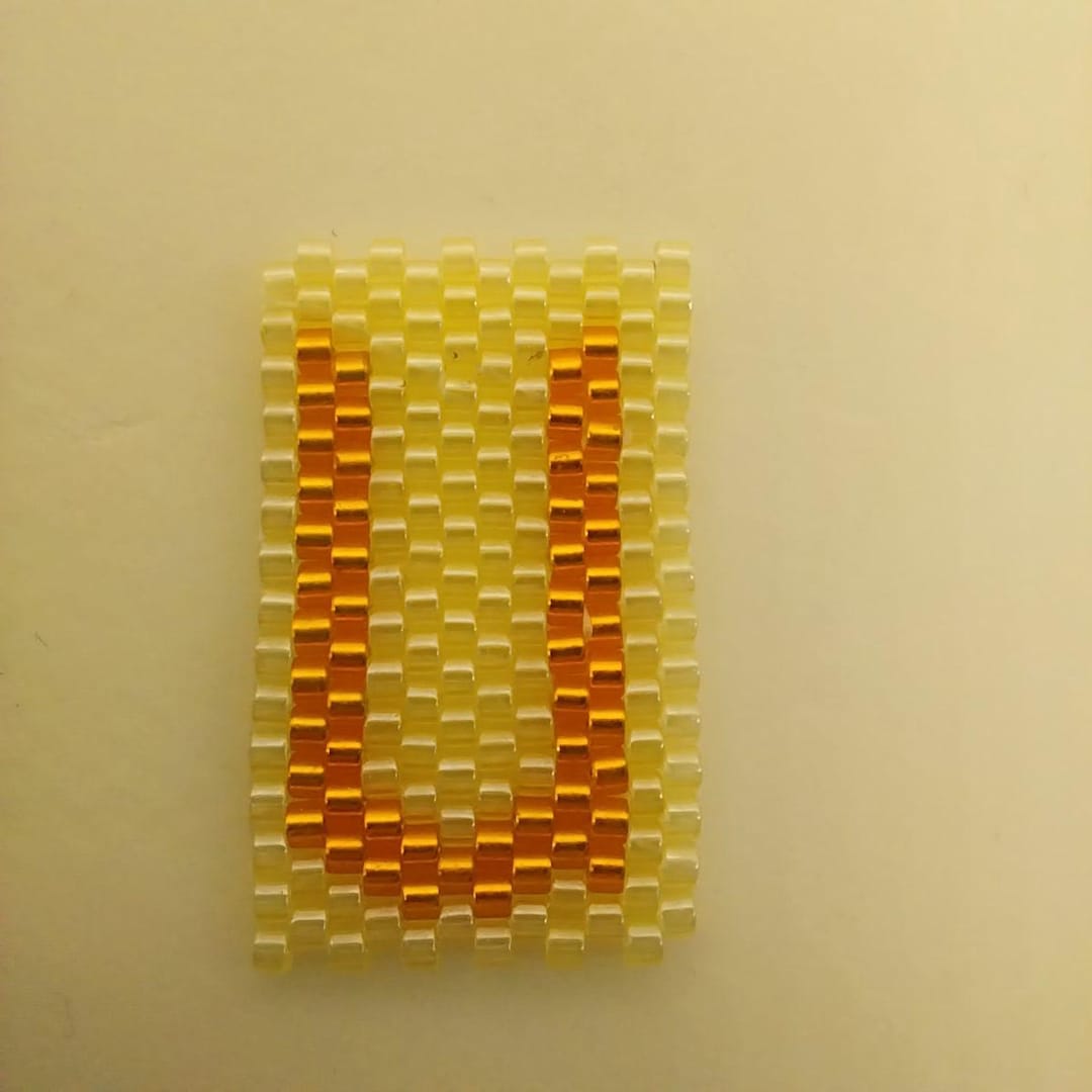 Beading Patterns for Alphabet Individual Upper Case Letters Peyote ...