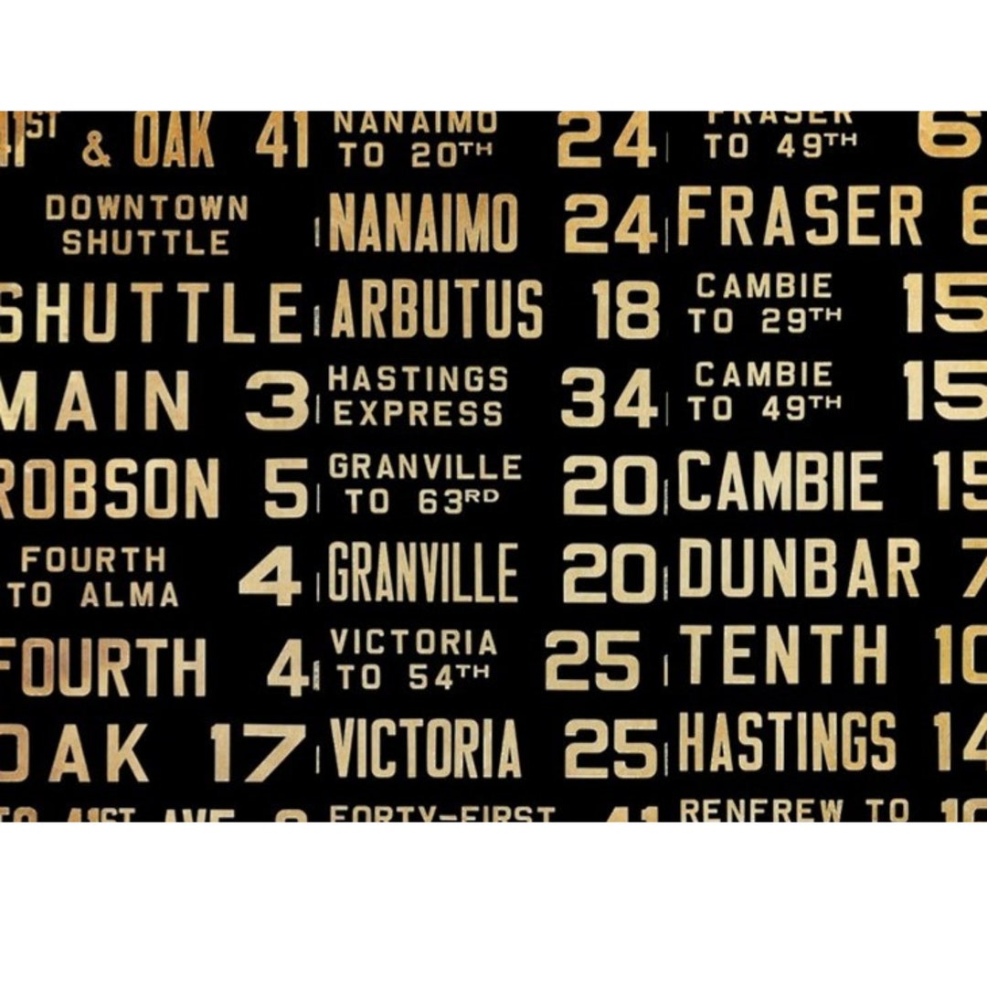 Subway Letters Decoupage Paper • LIMITED QUANITITIES • Roycycled ...