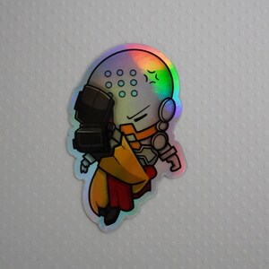 Overwatch Zenyatta Kick Holographic Sticker - Etsy