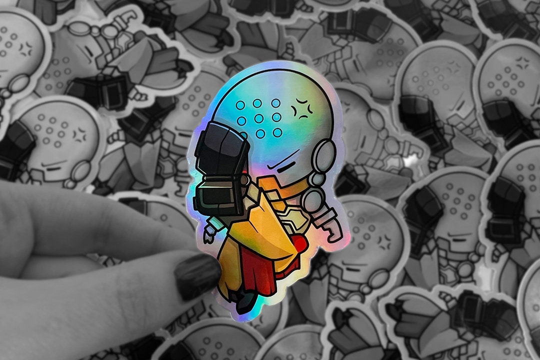 Overwatch Zenyatta Kick Holographic Sticker - Etsy