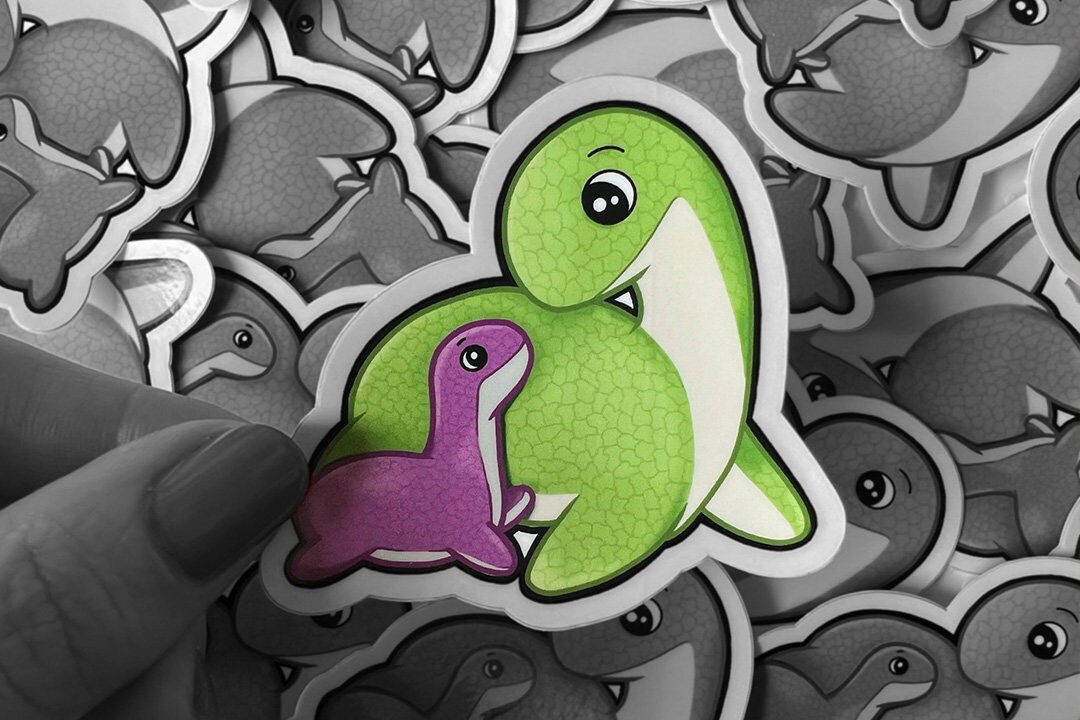Apex Legends Baby Nessie Sticker - Etsy
