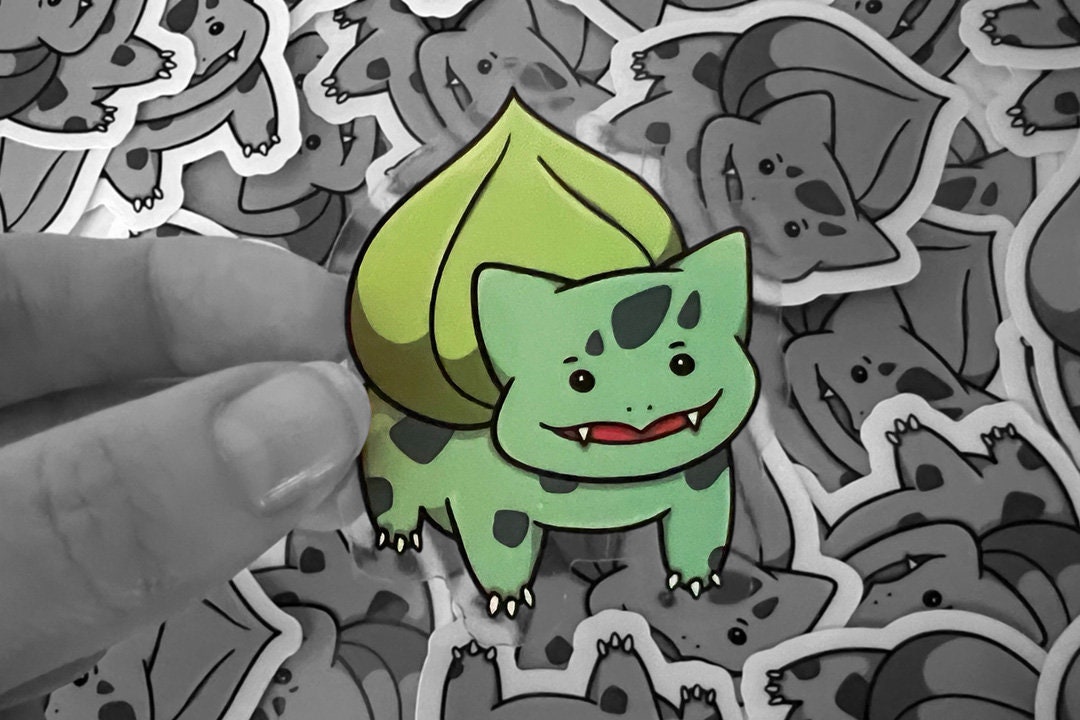 Bulbasaur Pokemon Sticker - Etsy