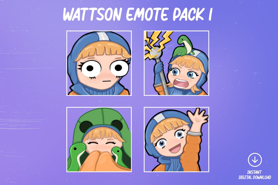 Apex Legends Cute Wattson Emote Pack 1 for Twitch, Discord and More! - Etsy
