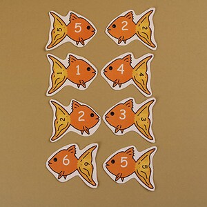 Subtraction - Fish Fun - Printable File Folder Game PDF Download ...