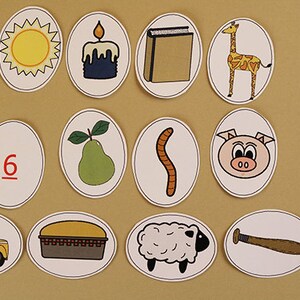 Ending Sound Sort - Printable File Folder Game PDF Download ...