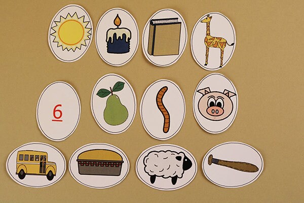 Ending Sound Sort - Printable File Folder Game PDF Download ...