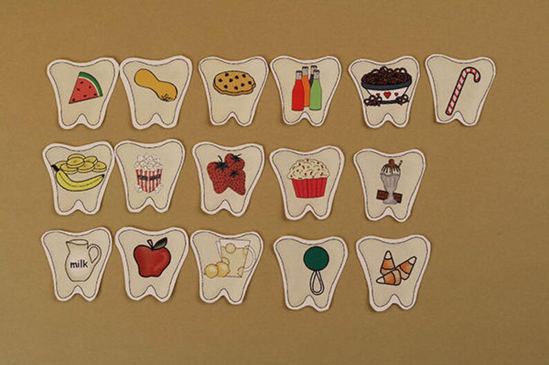Dental Hygiene Tooth Care - Happy Teeth - Printable File Folder Game - Etsy