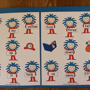 Dolch Sight Words - We Can Read! Printable File Folder Game - Etsy