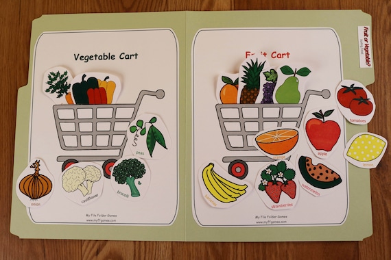 Printable File Folder Games