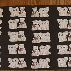 Multiplication Fact Families 0-9 Mega Pack! - Polar Pals - Printable ...