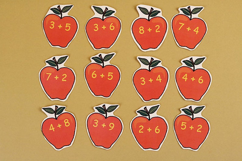 Addition - Sum It Up! Printable File Folder Game PDF Download ...