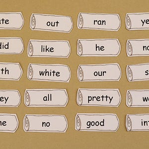 Dolch Sight Words Primer - Dog Days - Printable File Folder Game PDF ...