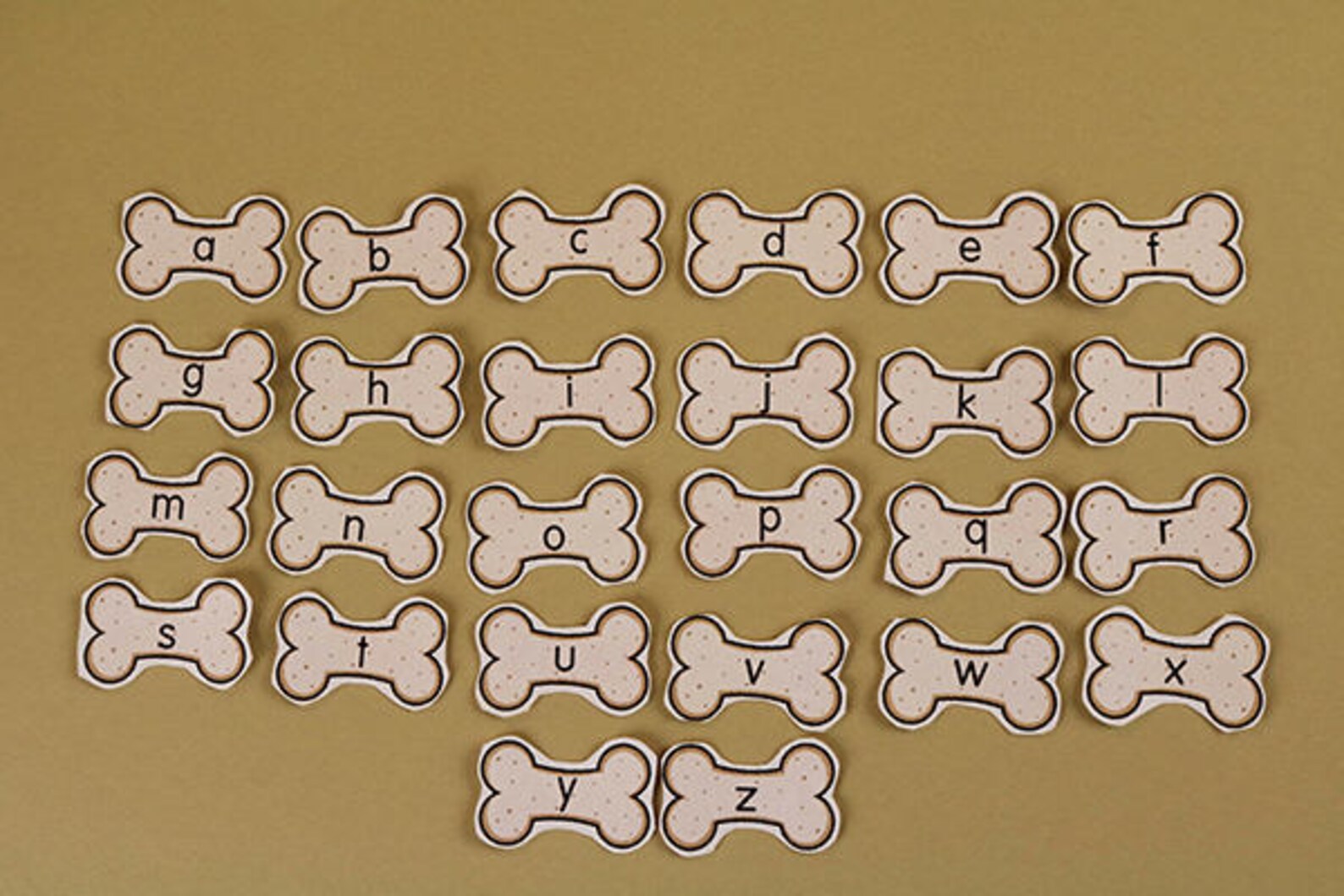 Upper/ Lowercase Letters - Puppy Pals - Printable File Folder Game PDF ...