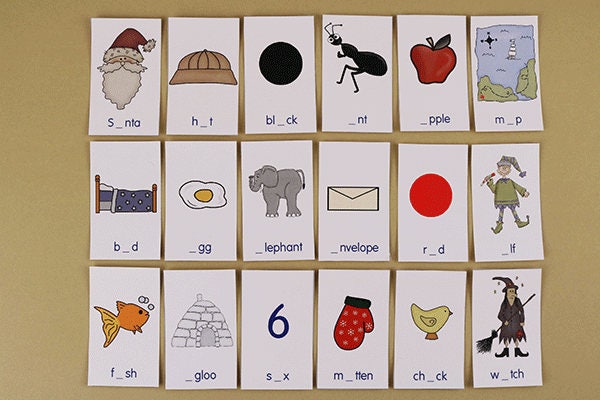 Vowel Match Up! Printable File Folder Game PDF Download - Reading 2nd ...