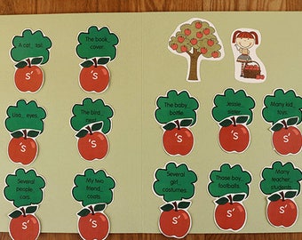 Pronouns File Folder Game Cookies Printable PDF | Etsy