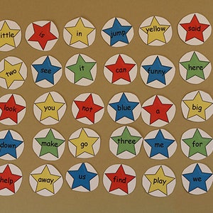 Dolch Sight Words - We Can Read! Printable File Folder Game - Etsy