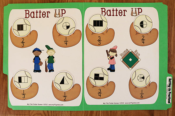 264 Printable File Folder Games for Preschool Kindergarten - 4th Grade ...
