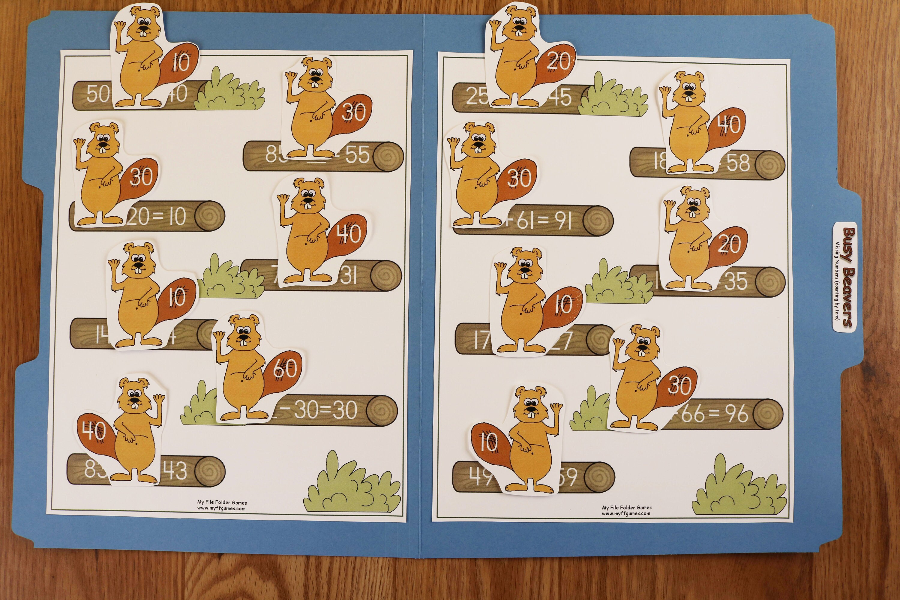 Kindergarten First Grade HUGE 53 Printable File Folder Game - Etsy