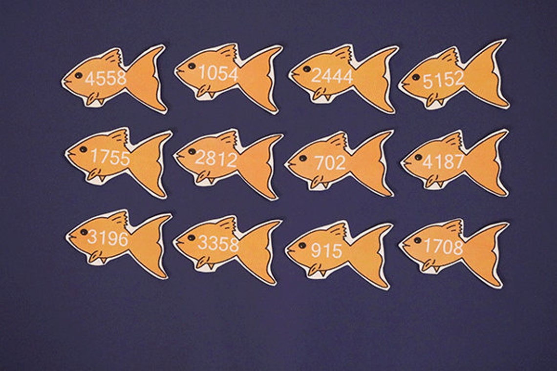 Double Digit Multiplication - Fish Facts - Printable File Folder Game ...