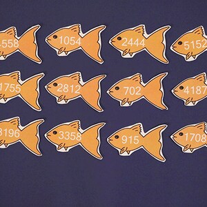 Double Digit Multiplication - Fish Facts - Printable File Folder Game ...