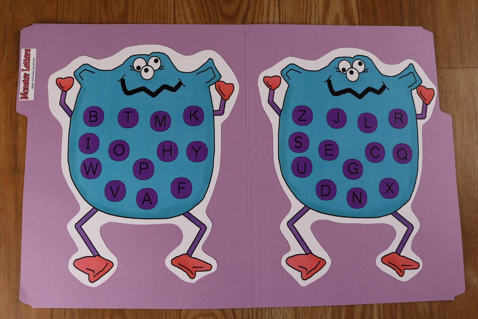 HUGE 61 Printable File Folder Games Bundle Printable Games! Preschool ...