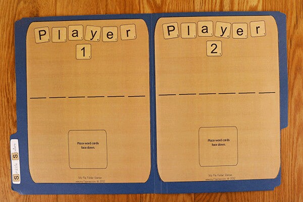 Scrabble Spellers - Spelling Game -printable File Folder Game PDF ...
