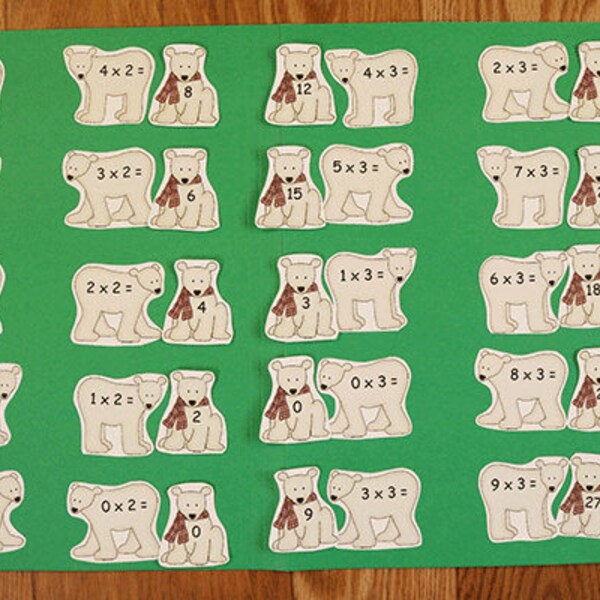 Multiplication Game - Etsy