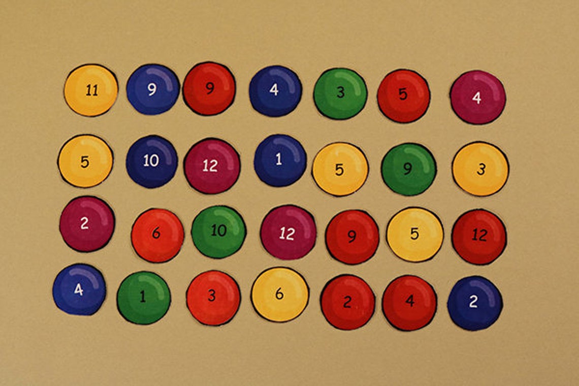 Addition & Subtraction - Gumball Math - Printable File Folder Game - Etsy