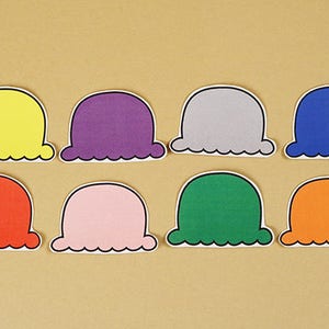 Color Matching - Ice Cream Colors - Printable File Folder Game PDF ...