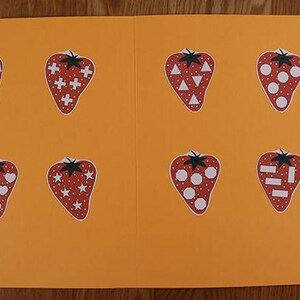 Shape Matching - Strawberry Shapes - Printable File Folder Game PDF ...