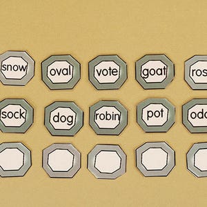 Long Short Vowel O - Robot O's - Printable File Folder Game PDF ...