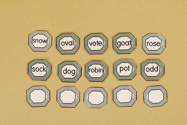 Long Short Vowel O - Robot O's - Printable File Folder Game PDF ...