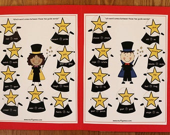 Pronouns File Folder Game Cookies Printable PDF | Etsy